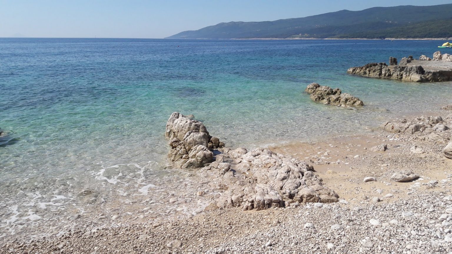 Girandella beach in Rabac